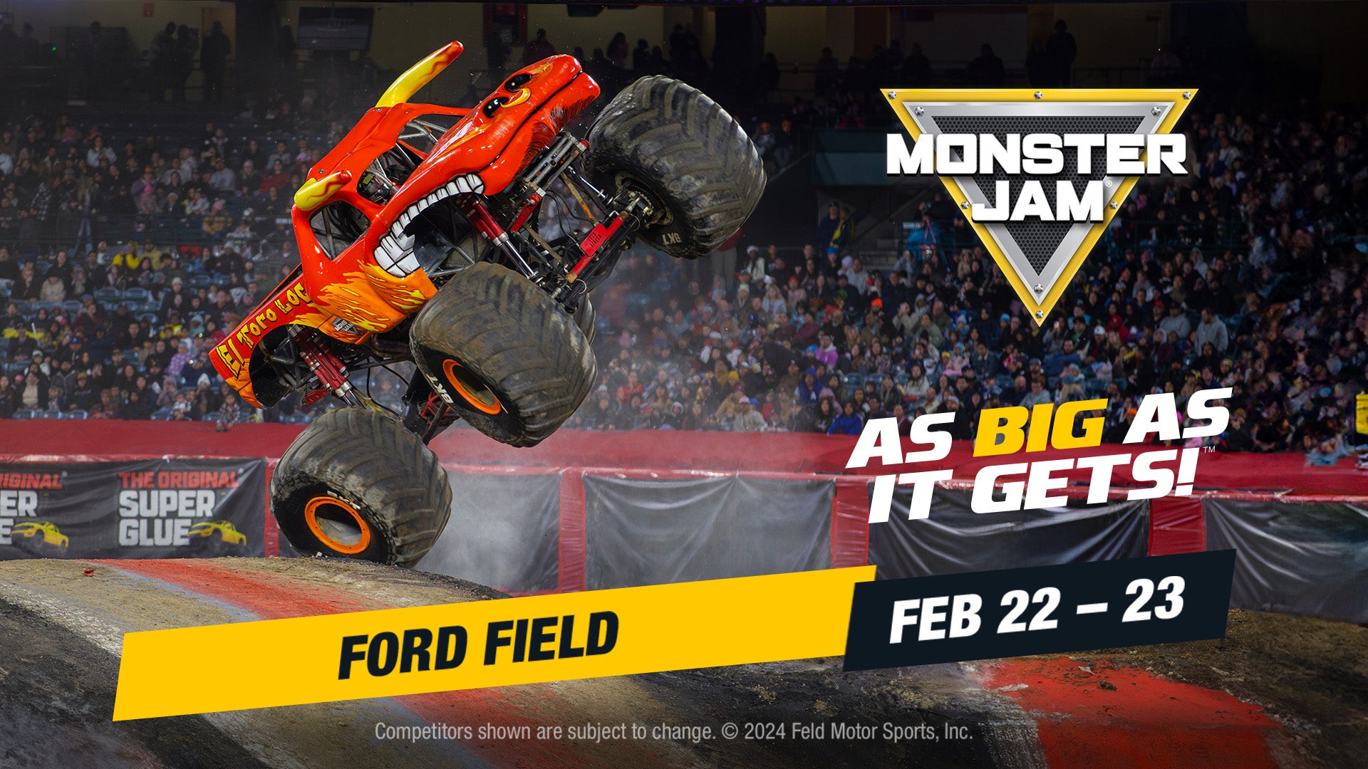 Monster Jam 2025 - Show #2 | Ford Field