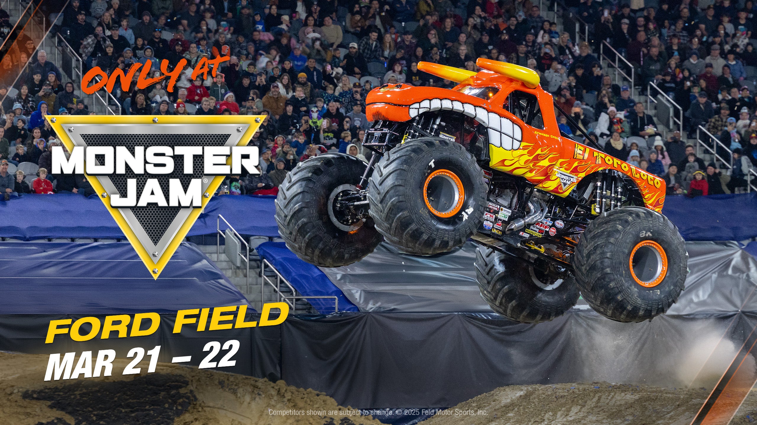 Monster Jam 2026 - Show #2 | Ford Field