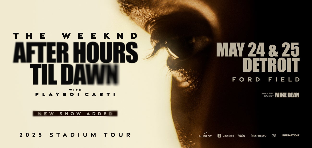 THE WEEKND - AFTER HOURS TIL DAWN STADIUM TOUR | Ford Field